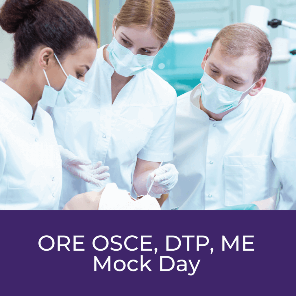 Overseas Registration Examination Training - 5) ORE OSCE, DTP, ME Mock ...